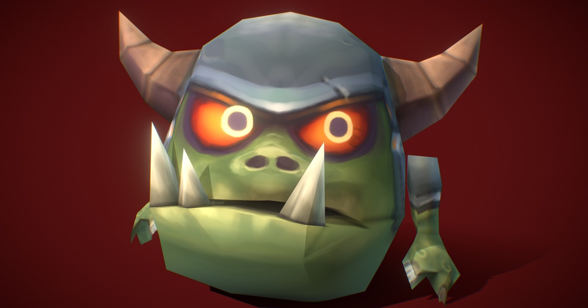 Micro Orc Gronk - Hand Painted | 3D Characters | Unity Asset Store