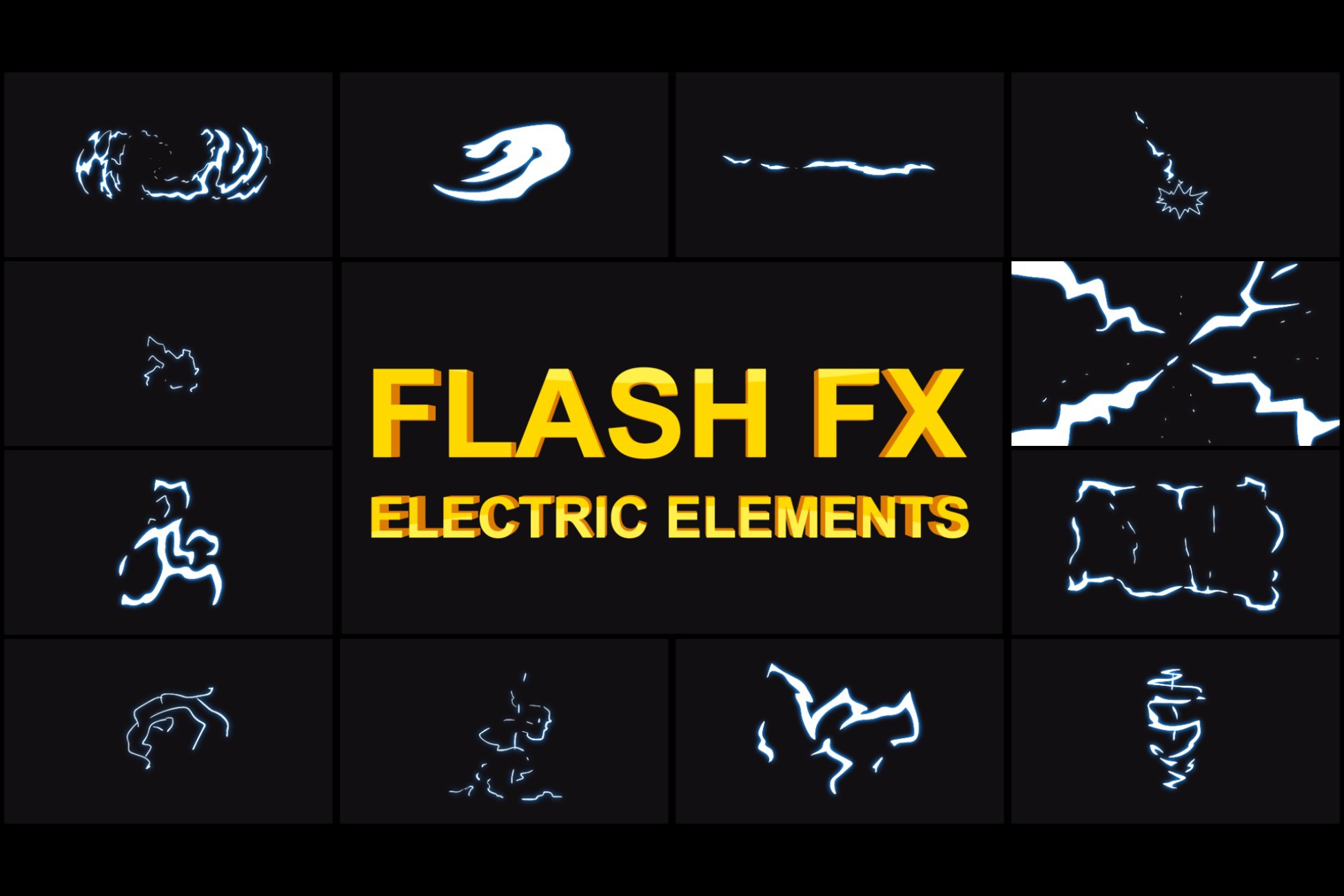 2D Flash FX Electric Elements | VFX | Unity Asset Store