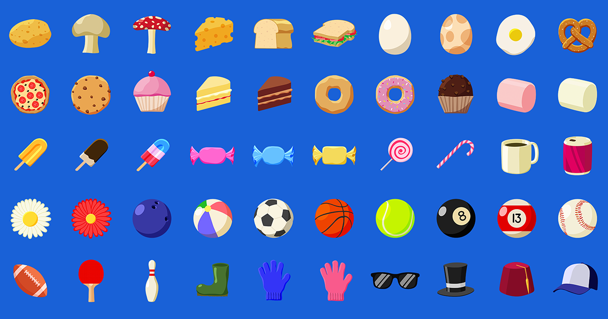 100 matching sprites, kid friendly | 2D 텍스처 및 소재 | Unity Asset Store