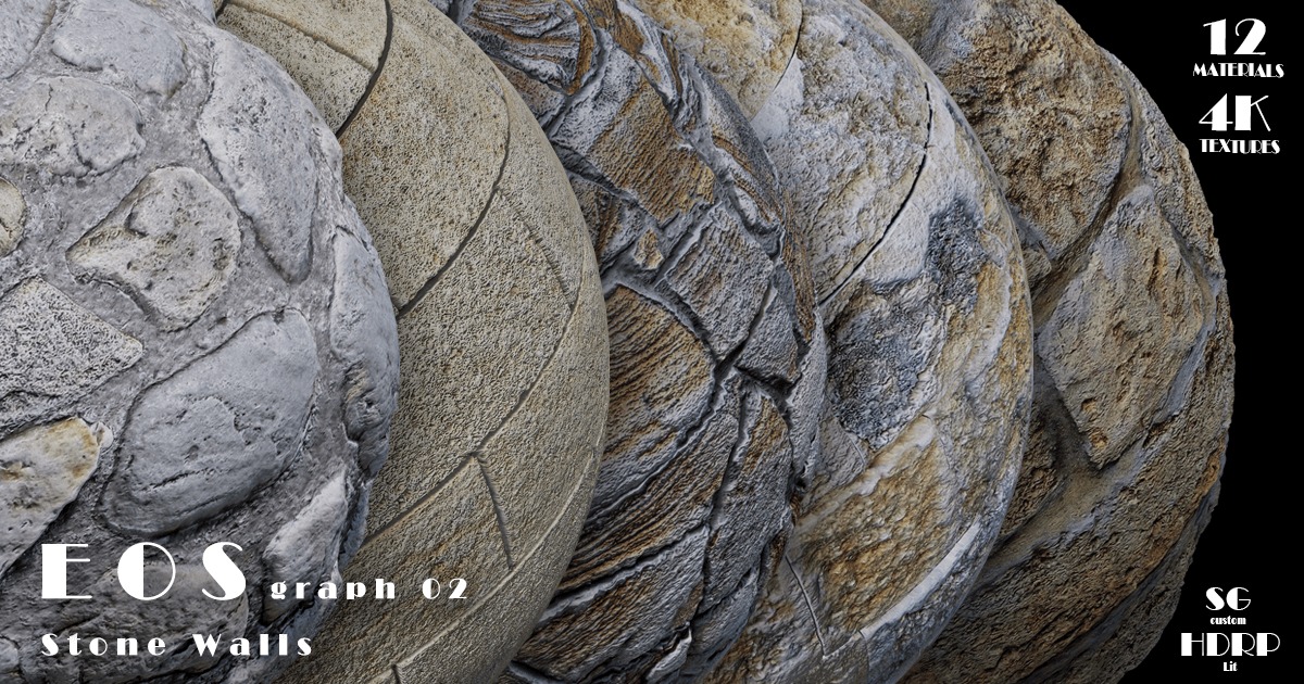 EOS 02 Stone Wall | 2D Stone | Unity Asset Store