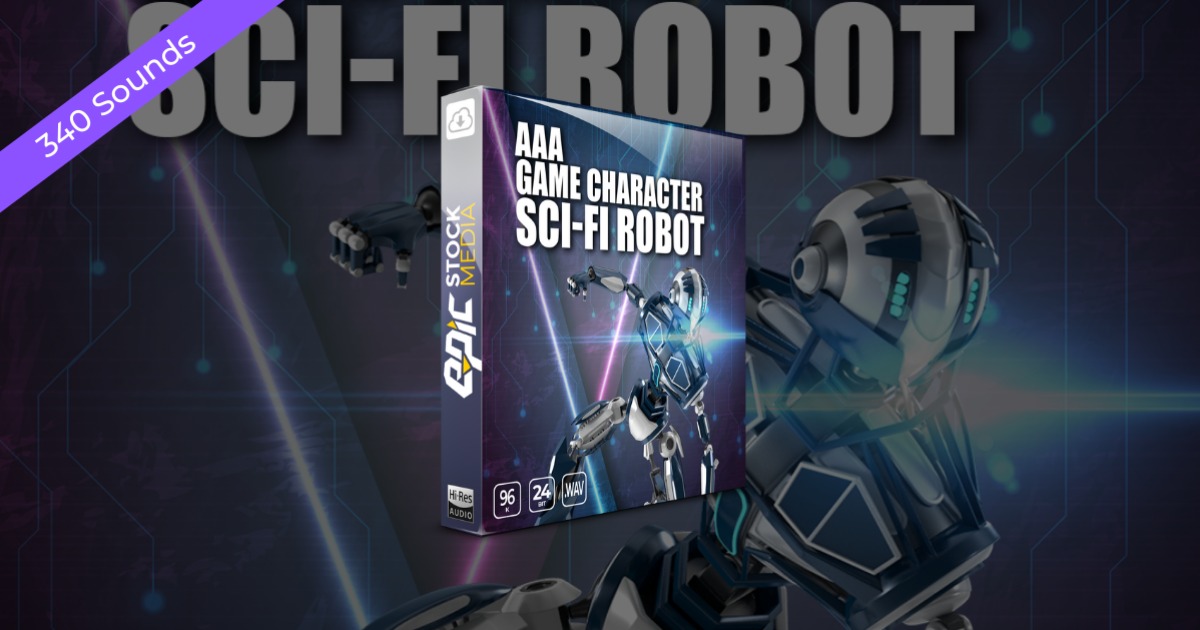 AAA Game Character Sci-fi Robot | Voices Sound FX | Unity Asset Store