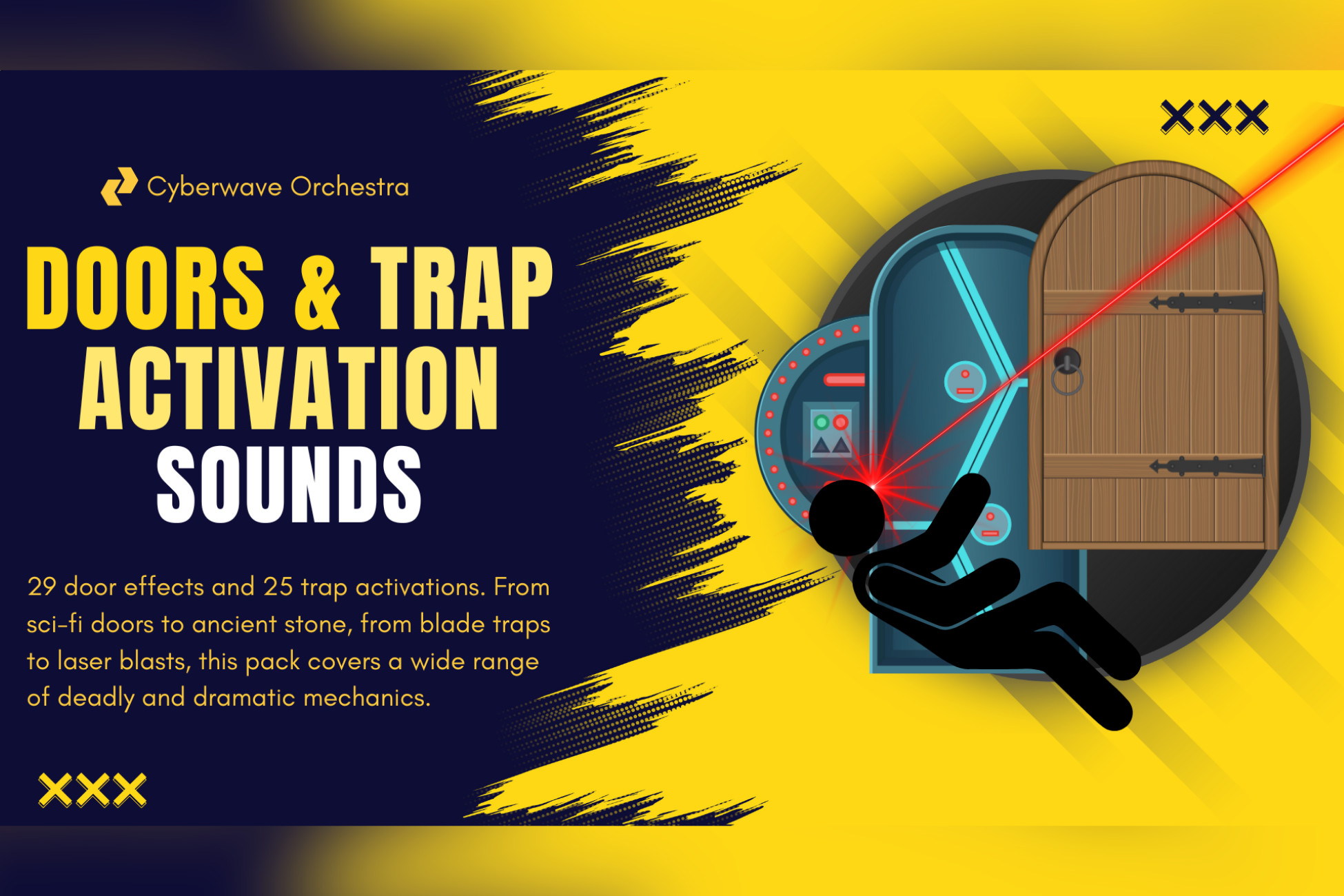 Trap Activation & Doors Sound Effects | Foley Sound FX | Unity Asset Store