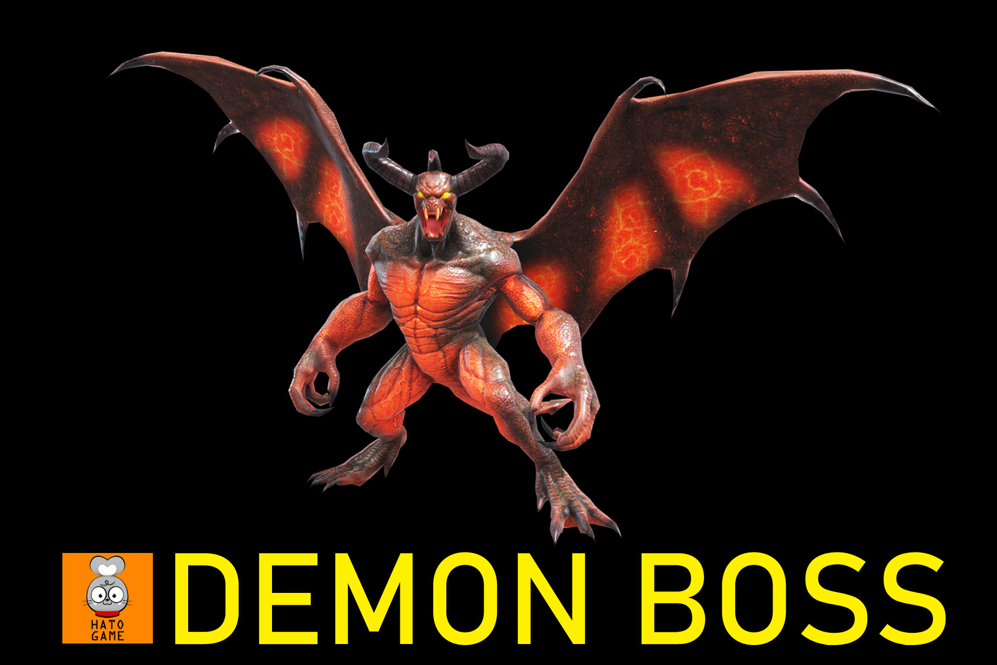 01_Monster: Demon Boss | 3D Creatures | Unity Asset Store