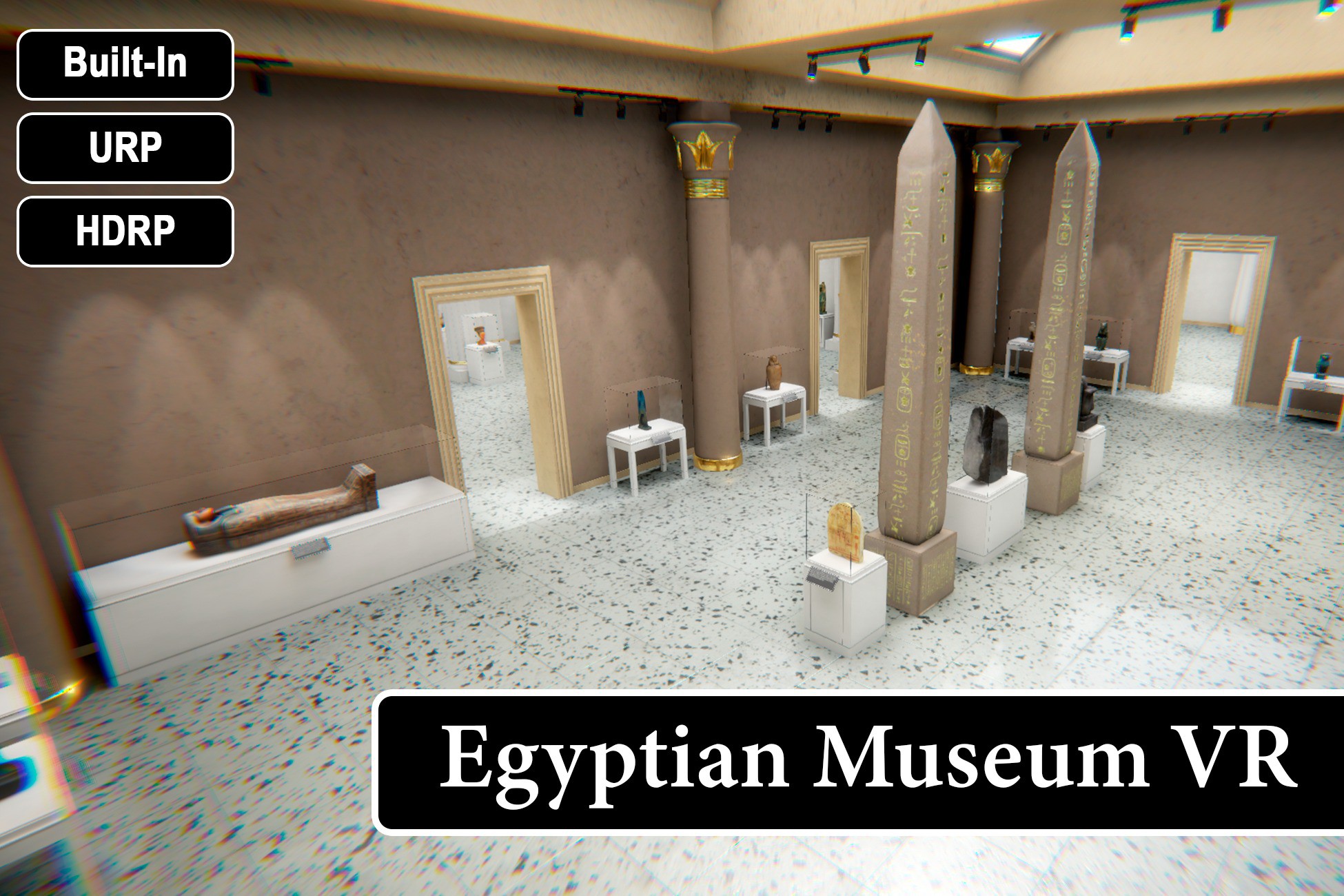 Egyptian Museum VR | 3D Environments | Unity Asset Store