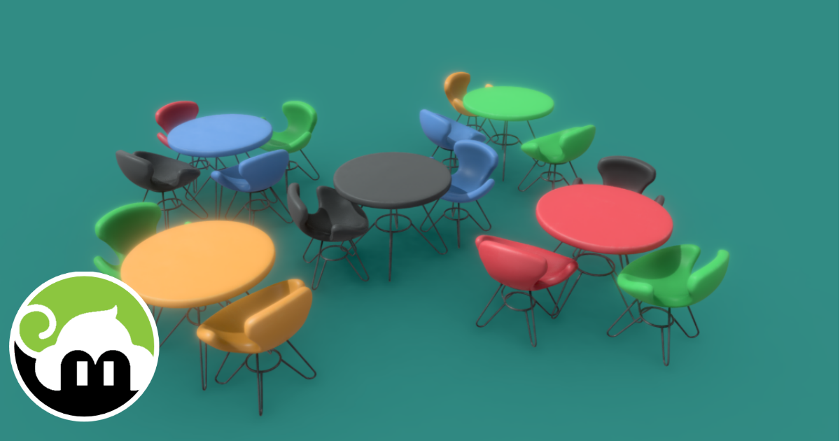 +5 Furniture Sets | 3D Furniture | Unity Asset Store