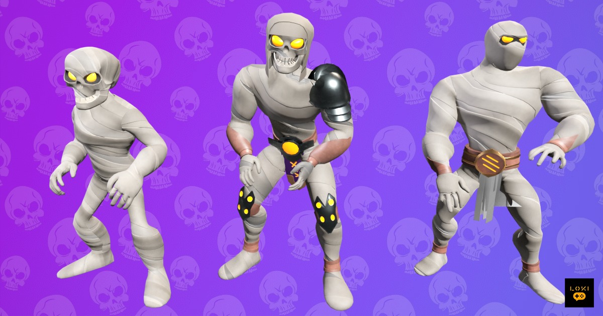 The Mummy Pack - Stylized 3D Models | 3D Characters | Unity Asset Store