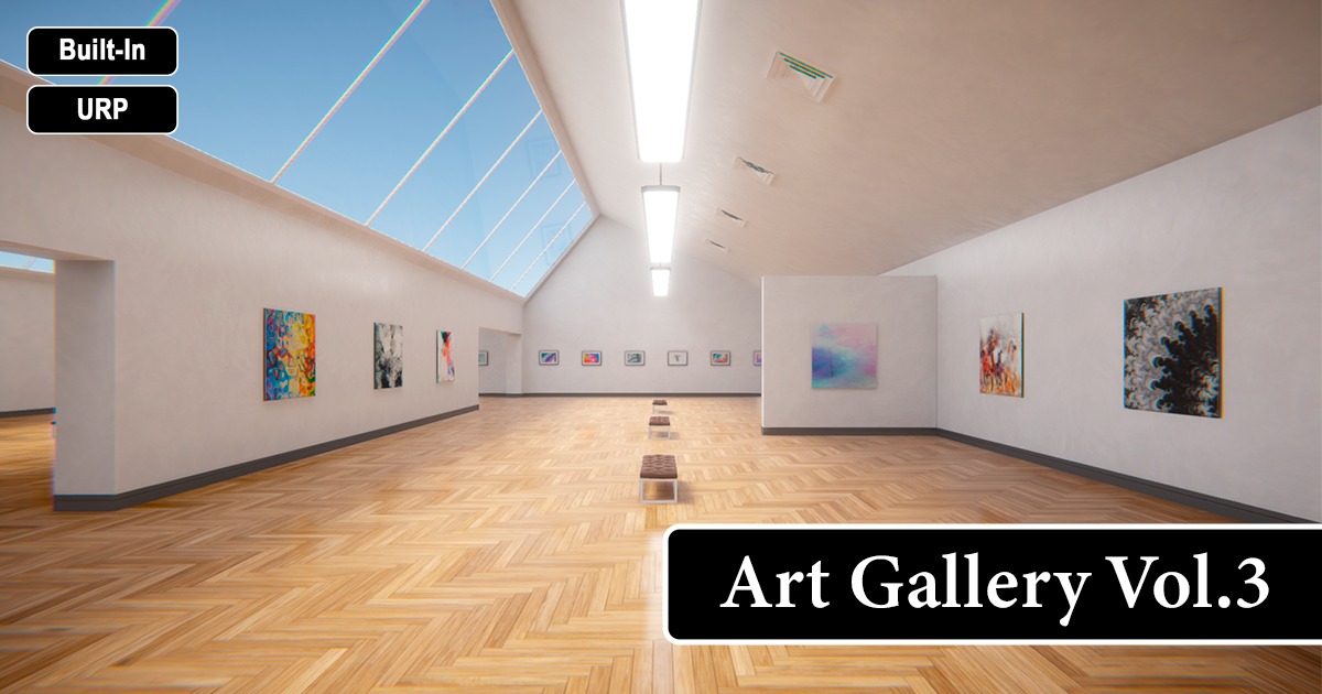 Art Gallery Vol.3 | 3D Environments | Unity Asset Store