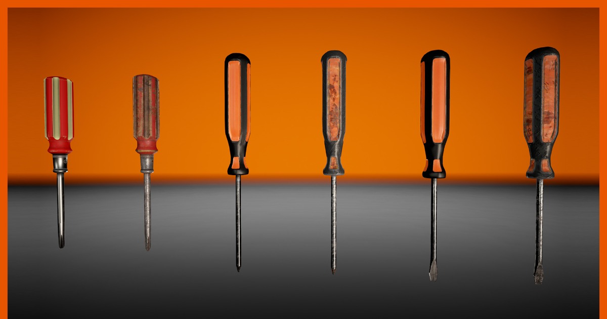 Screwdrivers | 3D Tools | Unity Asset Store