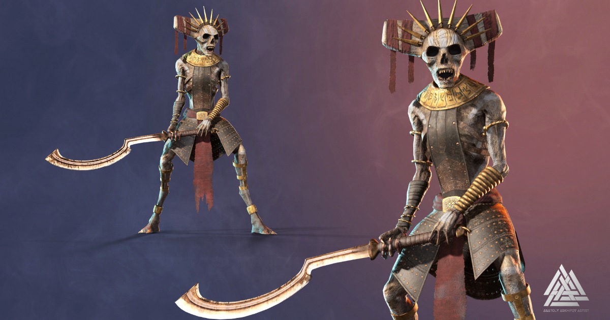 Ancient Undead Sherden | 角色 | Unity Asset Store