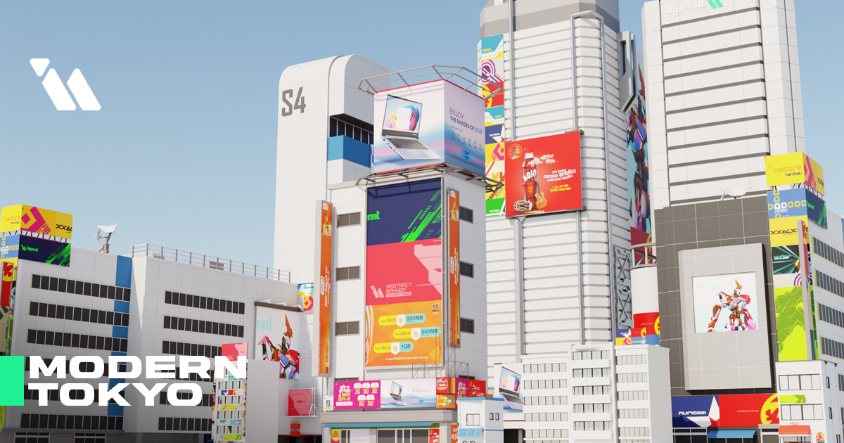 Low Poly Modern Tokyo | 3D 도시 | Unity Asset Store