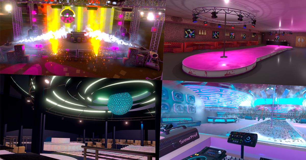 Night clubs - Big Pack | 3D Environments | Unity Asset Store