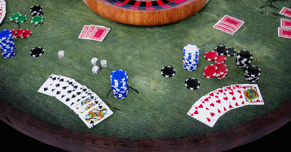 Gambling Table I 120+ Variations | 3D Props | Unity Asset Store