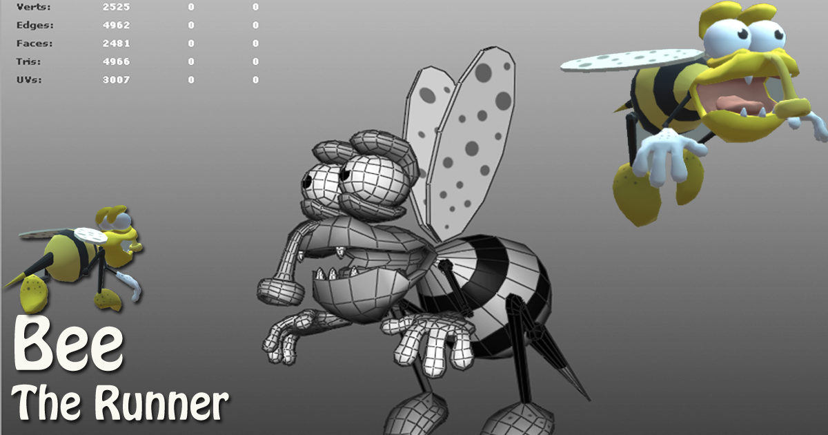 Bee - The Runner | Characters | Unity Asset Store
