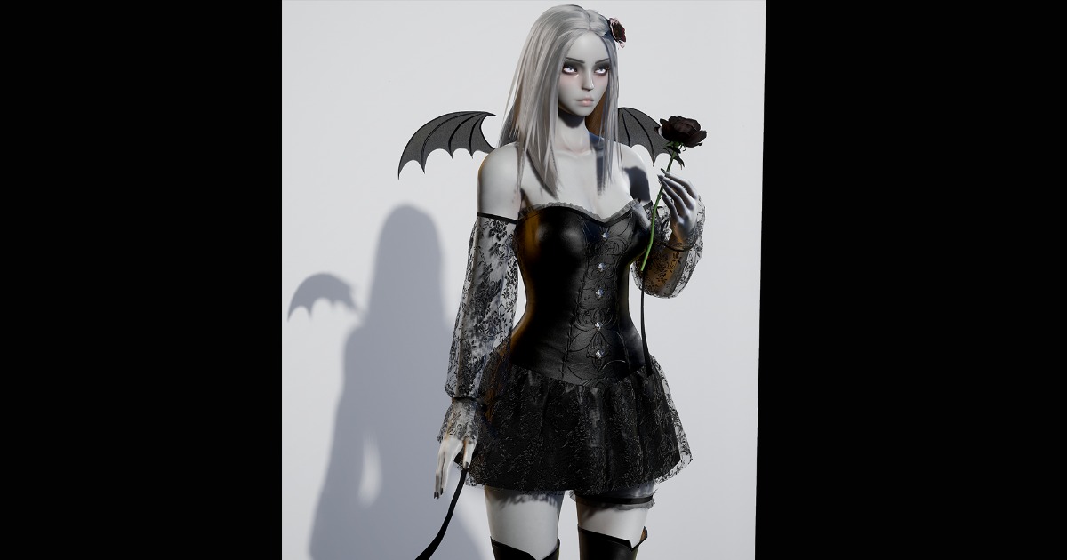 Vampire Girl Elizabeth | Characters | Unity Asset Store