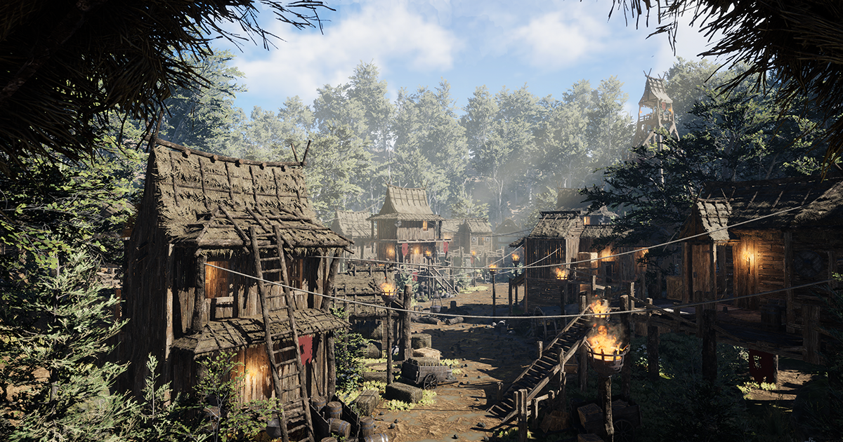 Modular Medieval Bandit Village (Medieval Village, Bandit village, Town ...