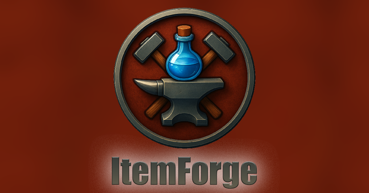 ItemForge - Advanced Inventory System | Game Toolkits | Unity Asset Store