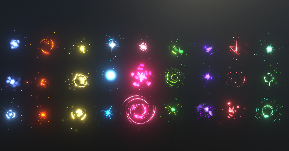 VFX Impact Pack | 시각 효과 파티클 | Unity Asset Store