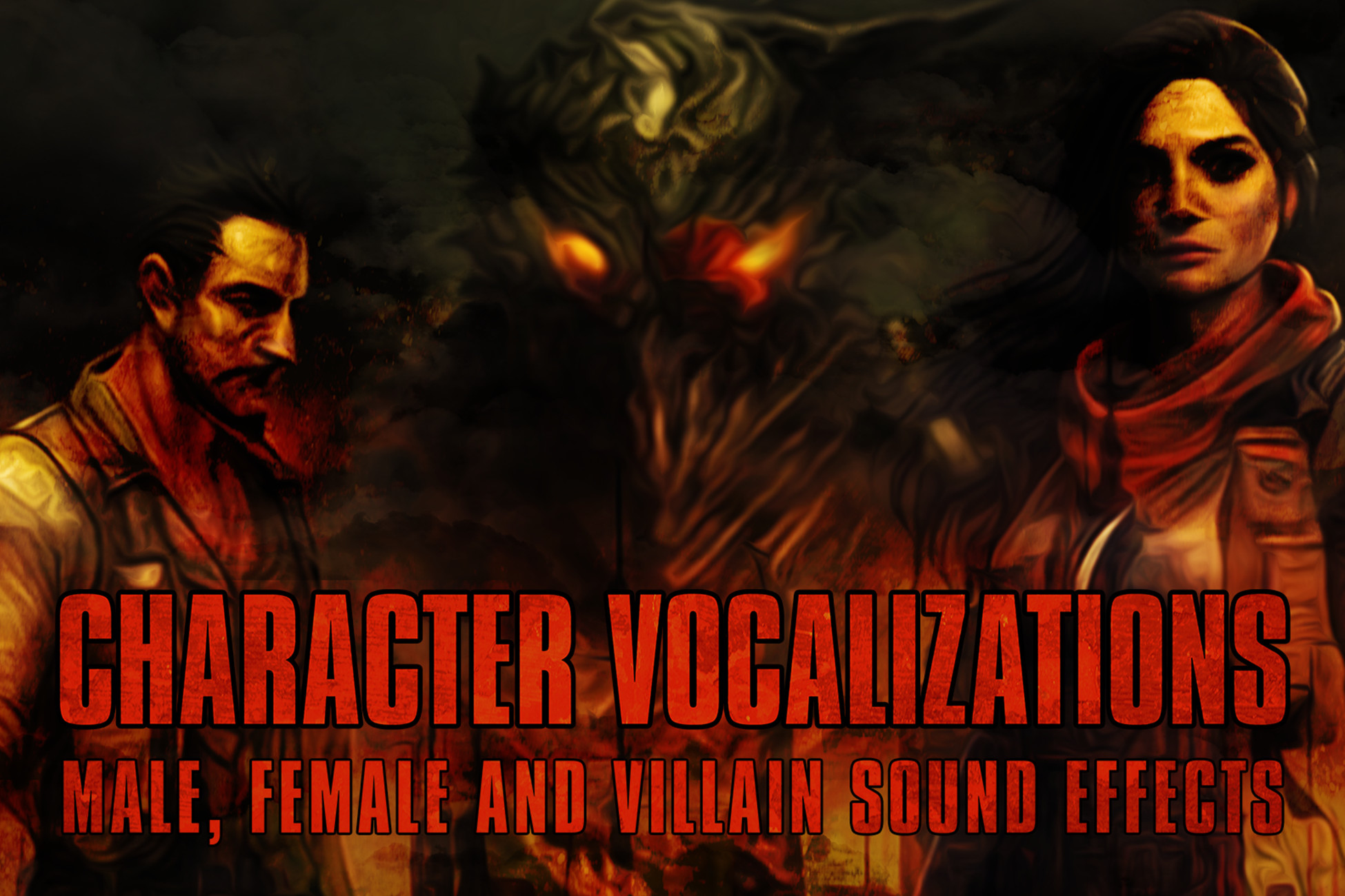 Character Vocalizations - Male, Female and Villain SFX | Voices Sound ...
