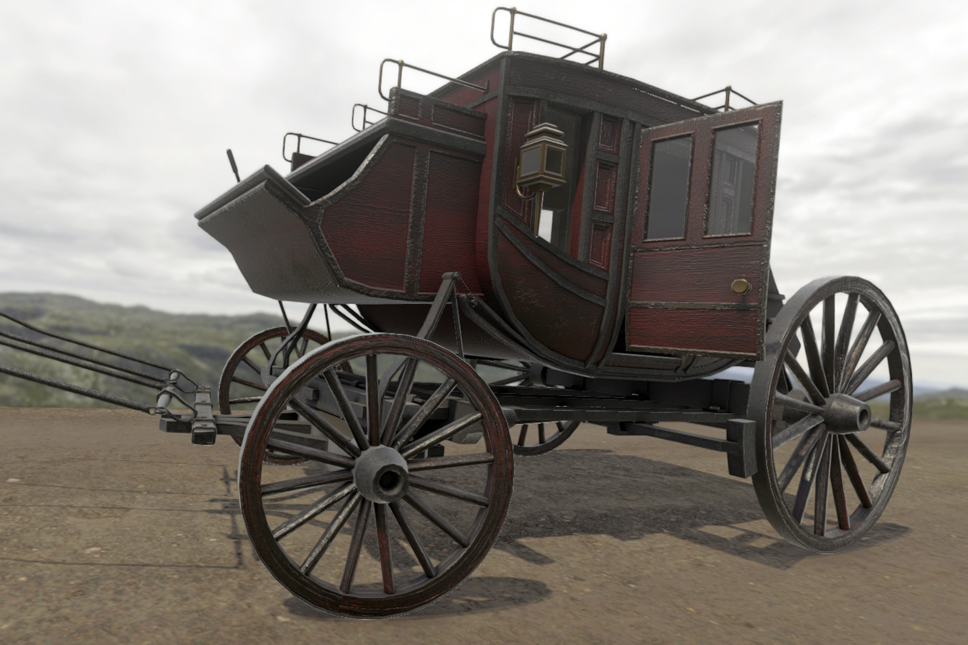 Victorian Carriage | 3D Land | Unity Asset Store