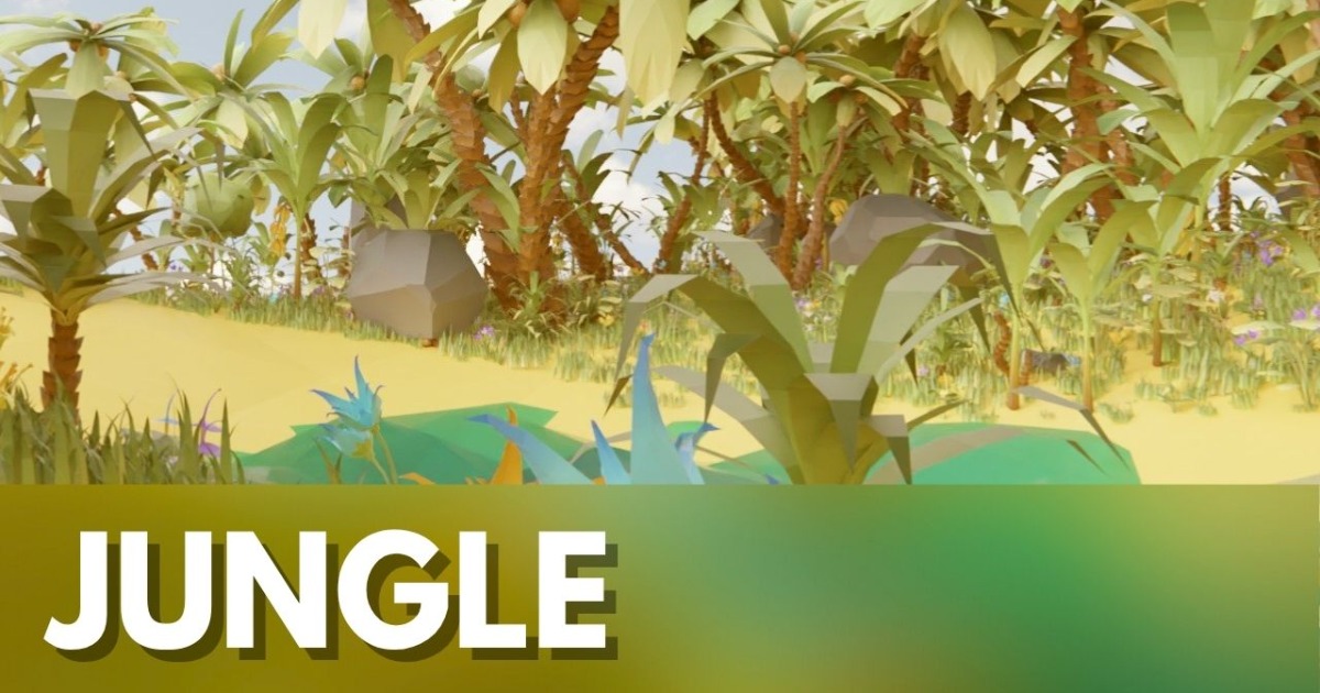 Low Poly Jungle by IGS | 3D 주변환경 | Unity Asset Store
