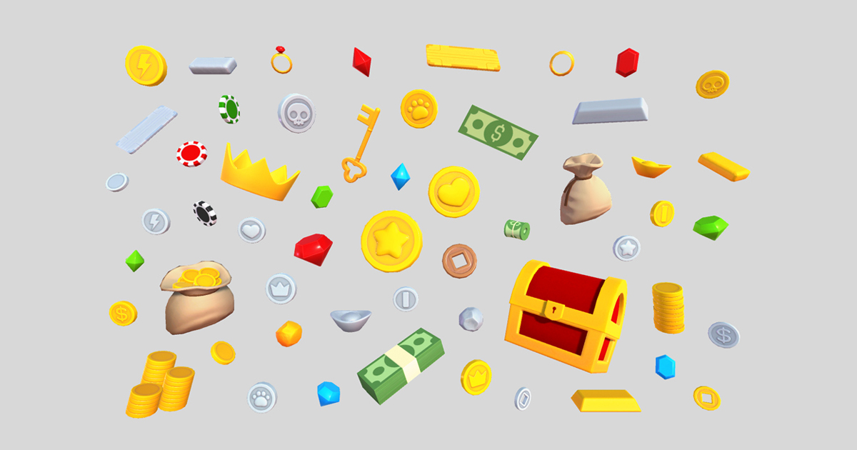 Rewards Pack | 3D Props | Unity Asset Store