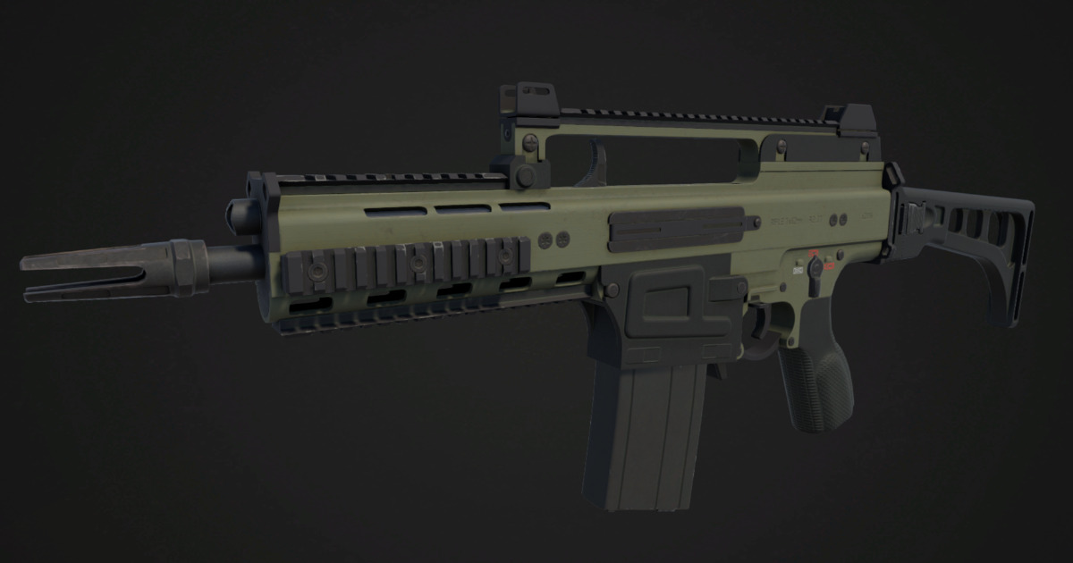 G13a Assault Rifle (FPS/TPS) | 3D Guns | Unity Asset Store