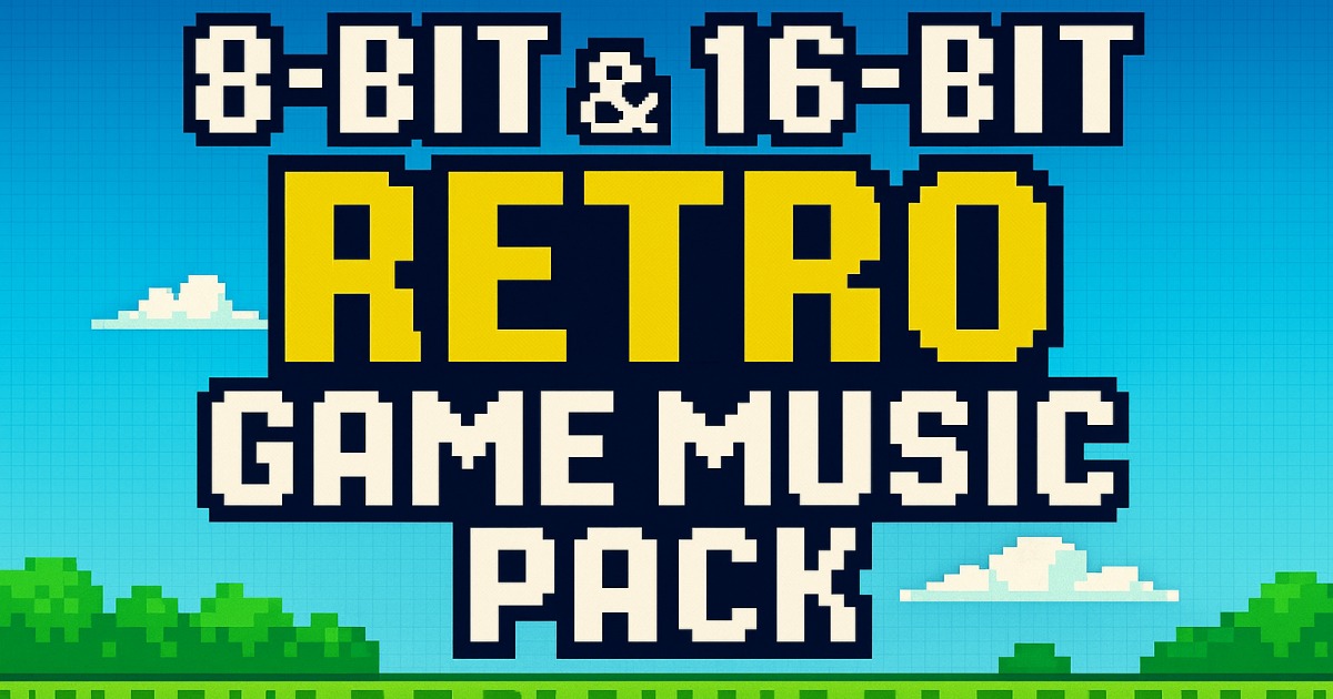 8-BIT & 16-BIT RETRO GAME MUSIC PACK – 55 Tracks | Audio Music | Unity ...