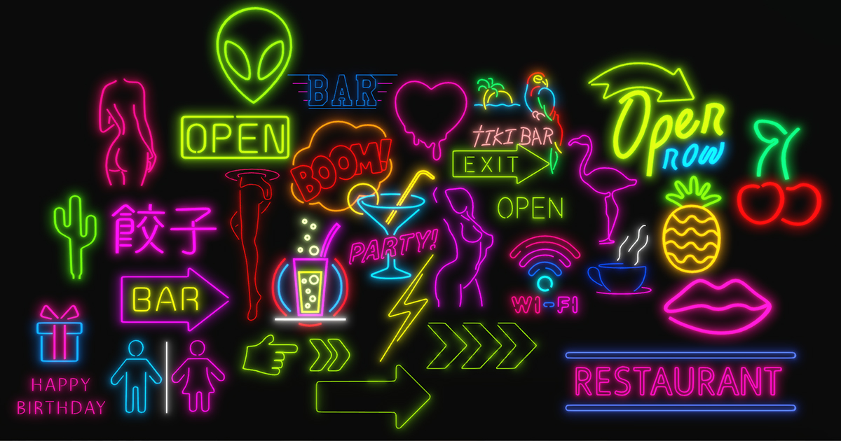 Ultimate Neon Sign Pack | 3D Props | Unity Asset Store
