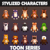 V3 Capsule Humanoid Animal Characters Volume 3: 15 Unique Humanoid ...