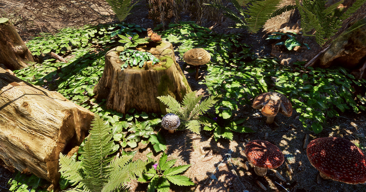 Mountain Forest Foliage | 3D Plants | Unity Asset Store