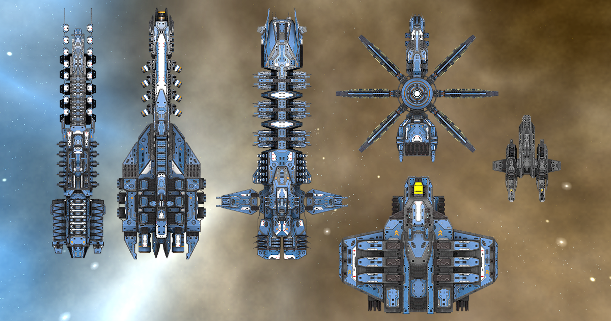 2D Experimental Ships Collection | 2D Environments | Unity Asset Store