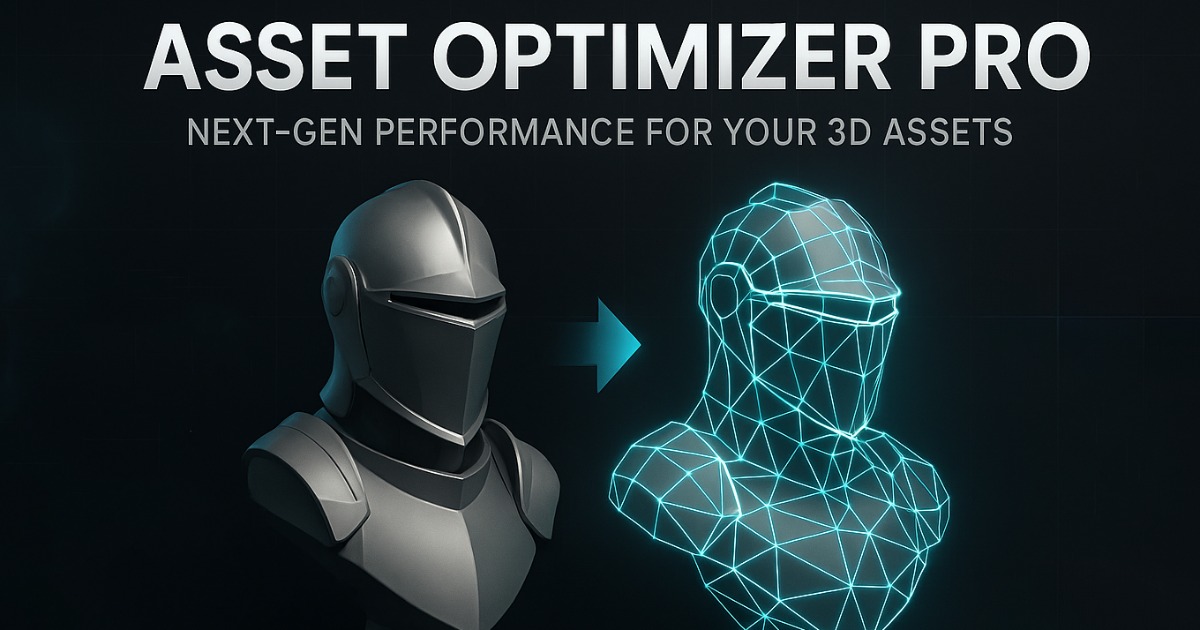 Asset Optimizer Pro | モデリング | Unity Asset Store