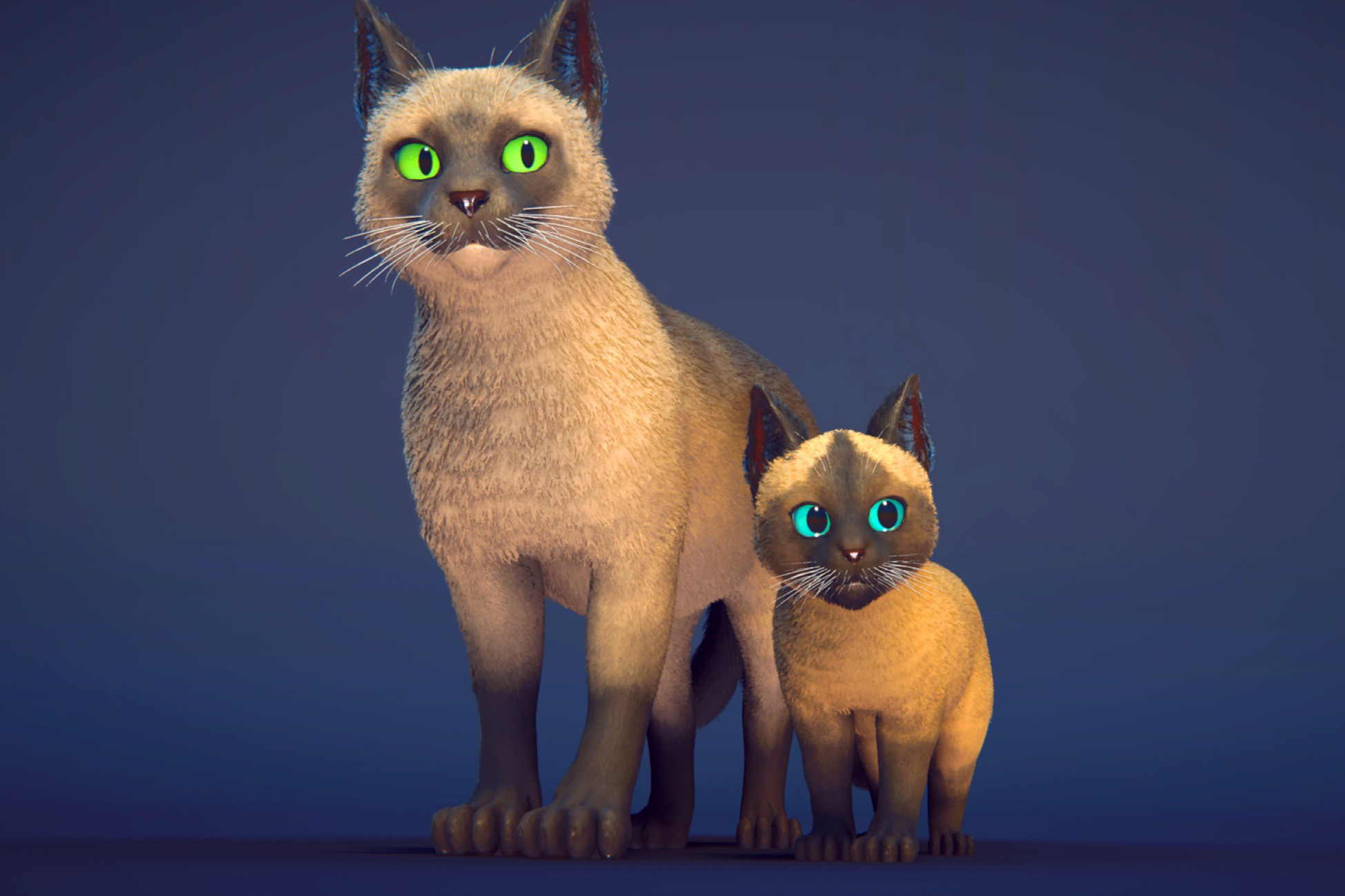 Milo the Cat | 3D Animals | Unity Asset Store
