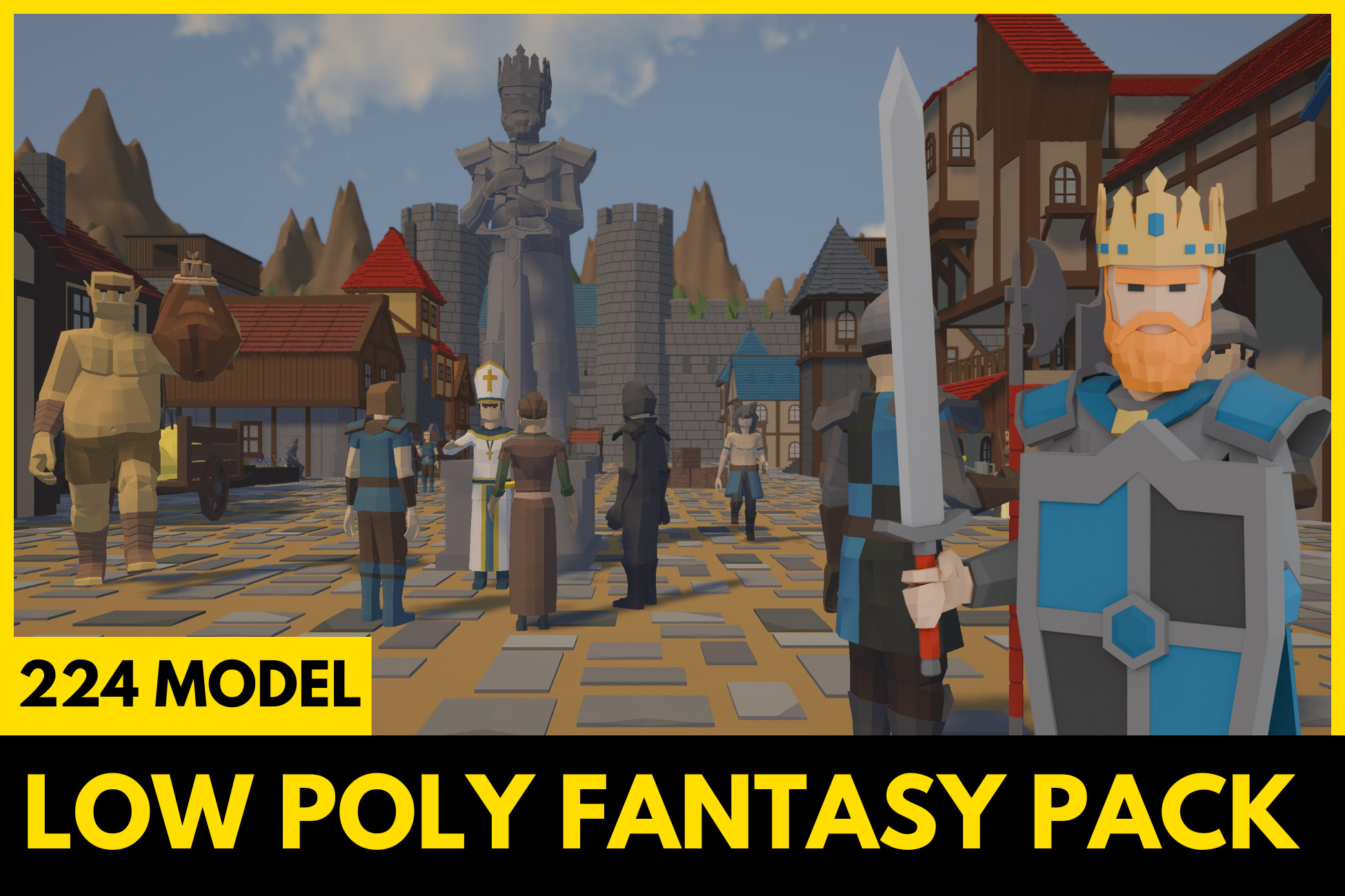 LOW POLY Fantasy Kingdom Pack | 3D Environments | Unity Asset Store
