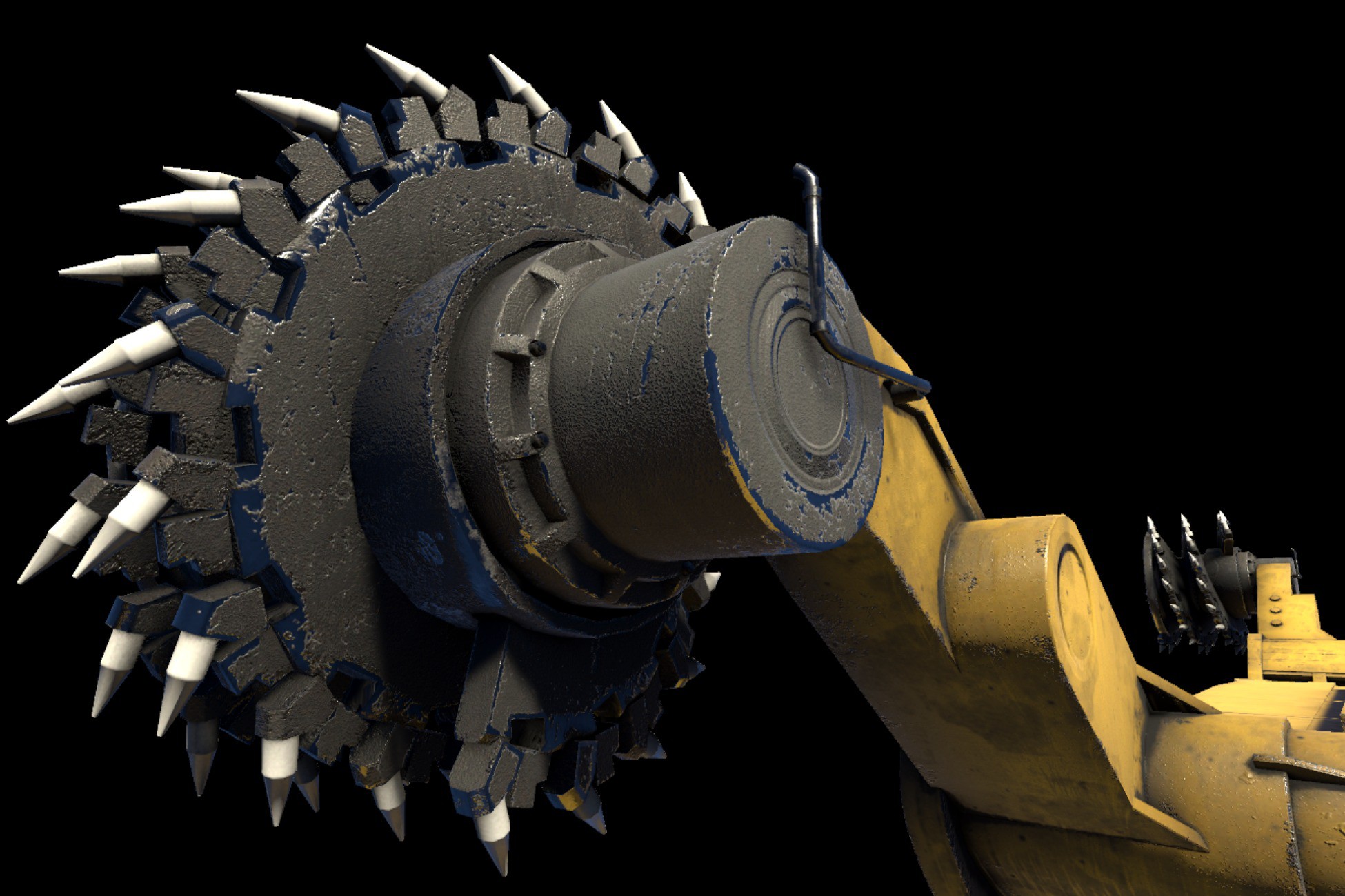 Mine CoalCutter | 3D Industrial | Unity Asset Store