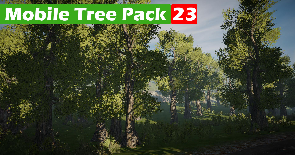Mobile Tree Pack (23) | 3D Trees | Unity Asset Store