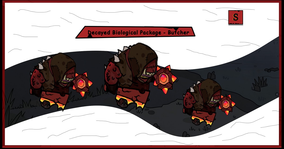 Decayed Biological Package - Butcher | 2D Characters | Unity Asset Store