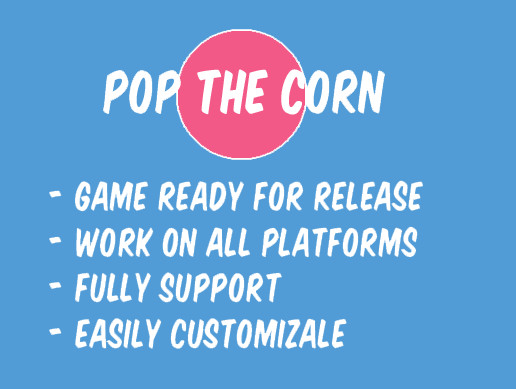 Pop The Corn Game Template Templates Unity Asset Store
