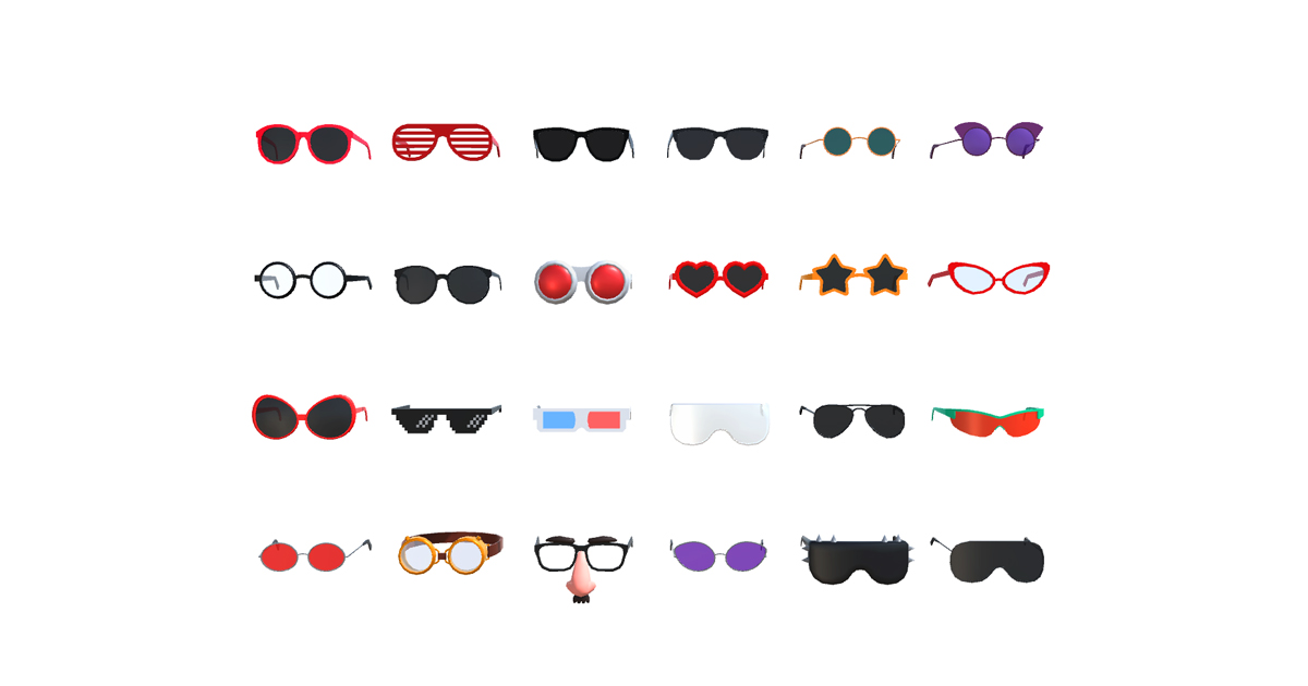 Glasses Pack | Props | Unity Asset Store
