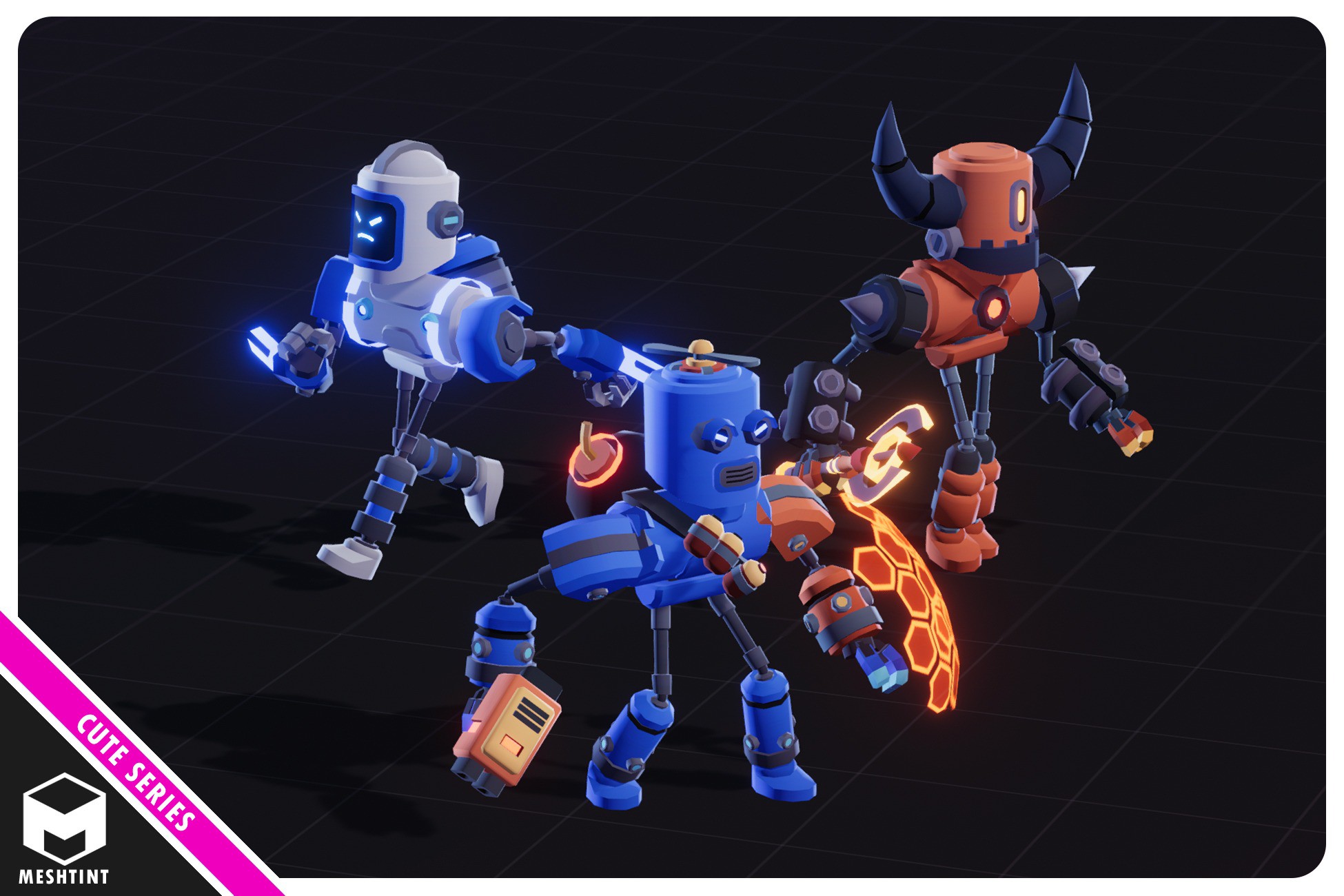 Robot Alpha Modular Pack Cute Series | Characters | Unity Asset Store