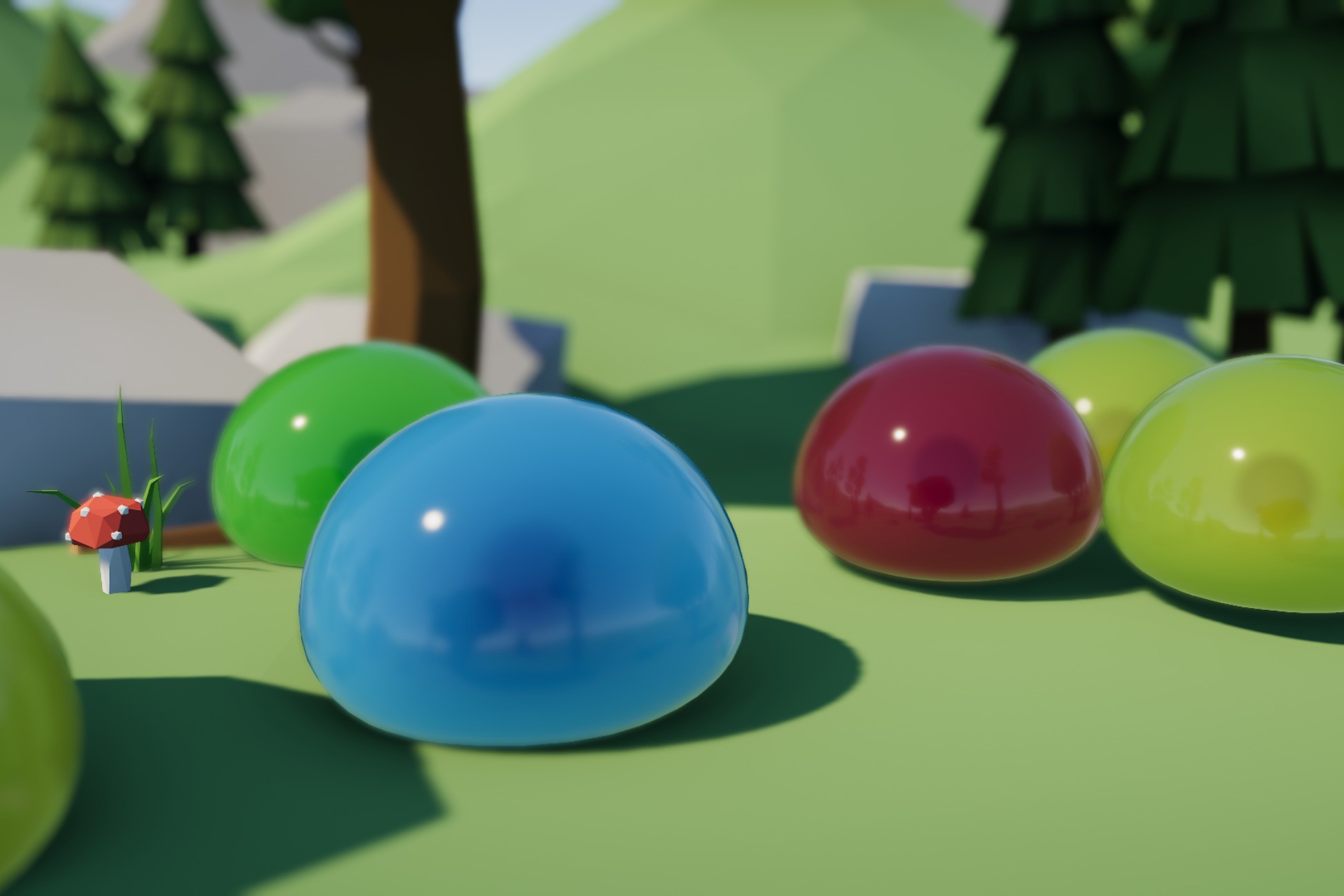 Cartoon Jelly Slime | 3D Creatures | Unity Asset Store