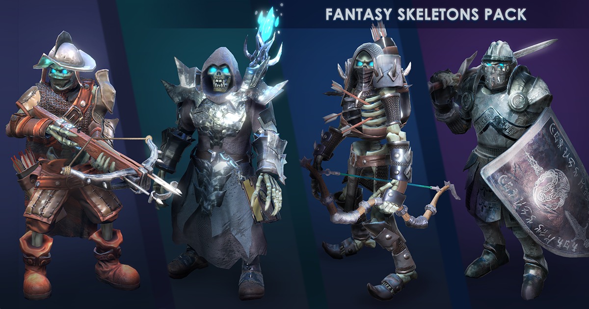 Fantasy Skeletons Pack | Characters | Unity Asset Store