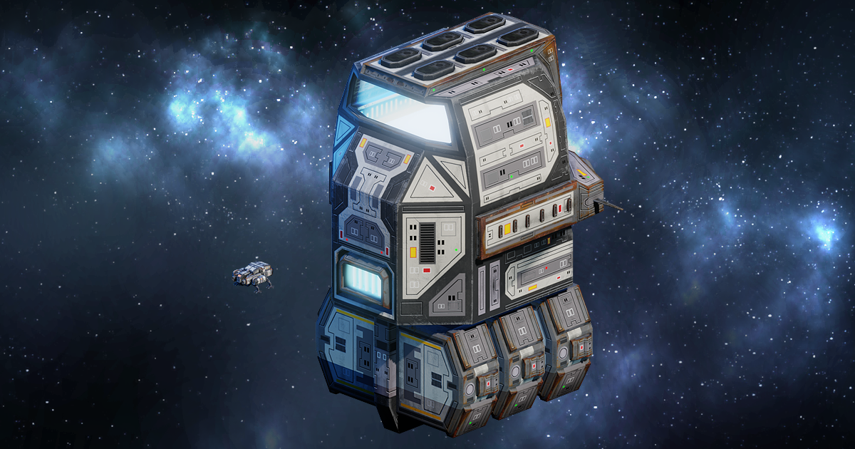 Spaceship Mining Operation | 3D Space | Unity Asset Store