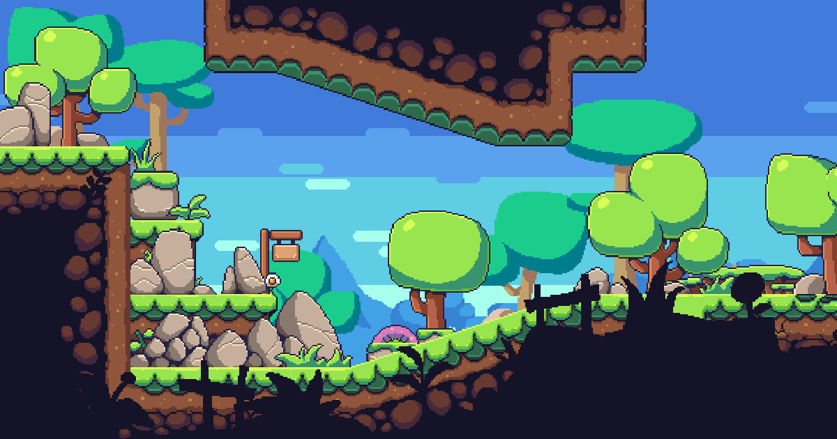 Forest Pixel Art Environment | 2D Environments | Unity Asset Store