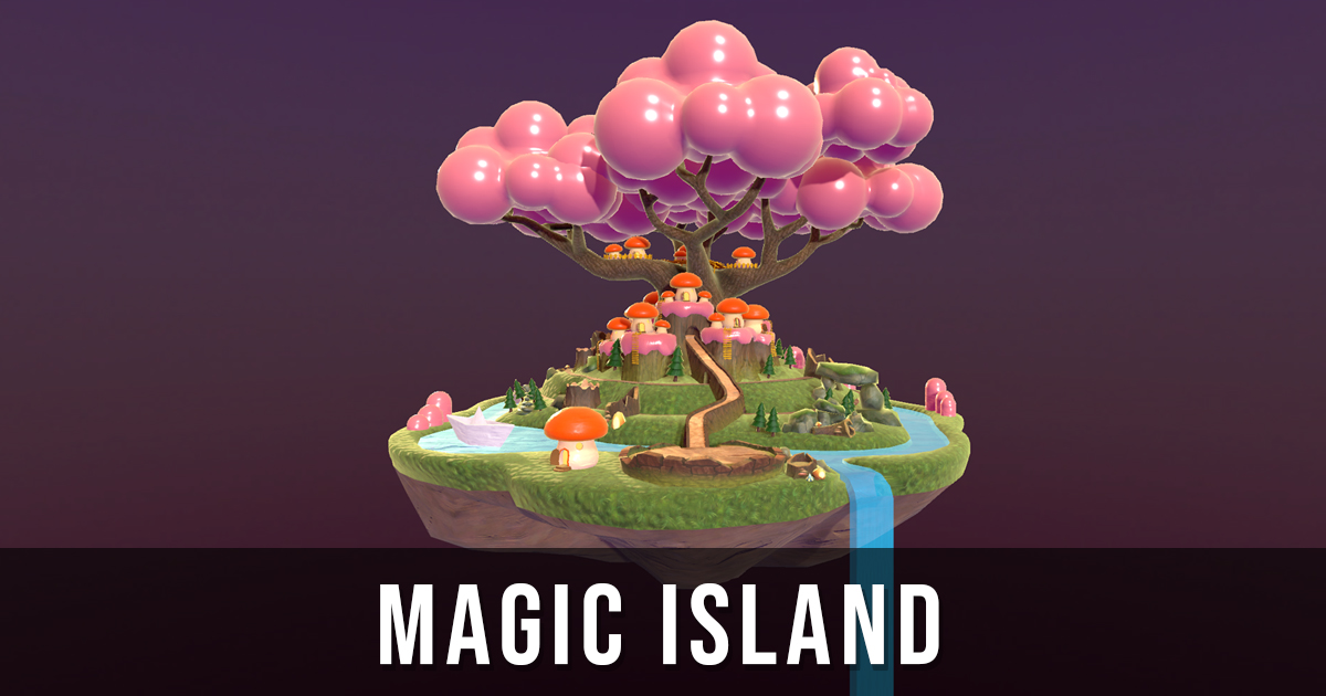 Magic Island | 3D Fantasy | Unity Asset Store