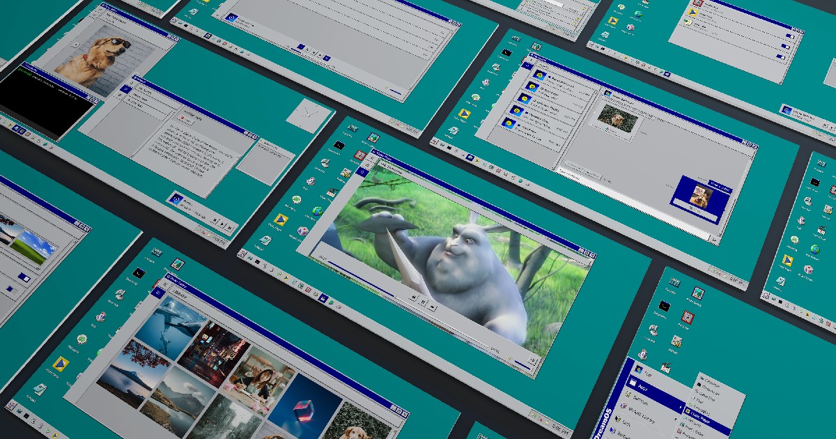 DreamOS - 90s Desktop OS UI | 2D GUI | Unity Asset Store