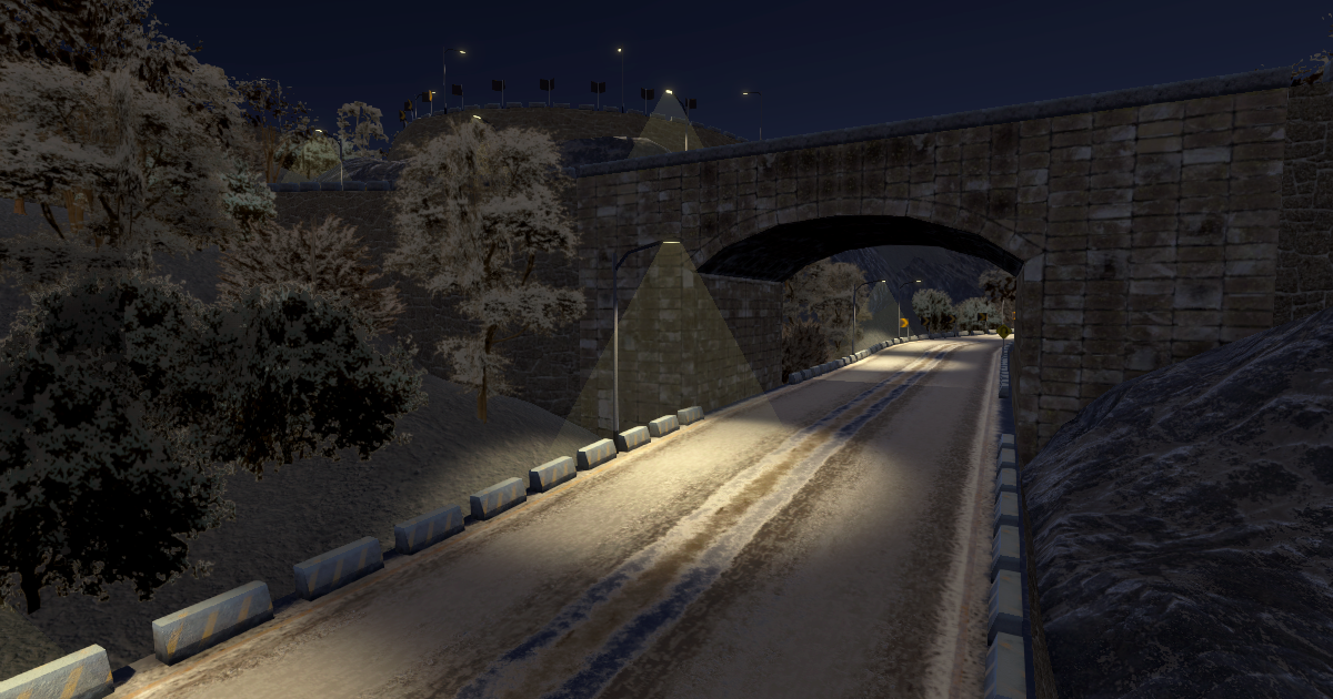 Hill Track Roads (Mountain vol. 2) | 3D Roadways | Unity Asset Store