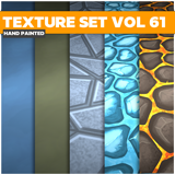 Texture Set Vol.61 Hand Painted Mix