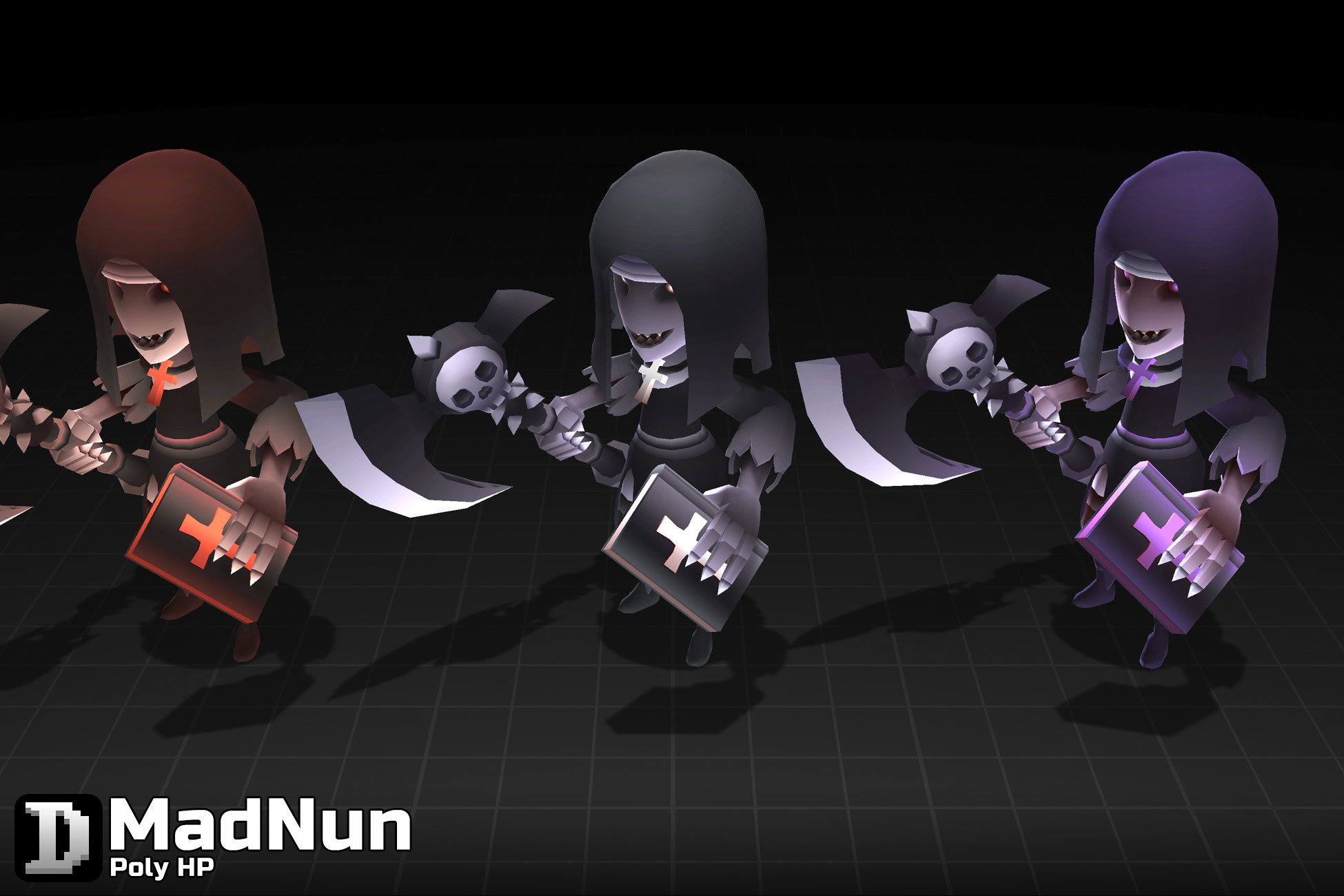 Poly HP - MadNun | 3D 생물 | Unity Asset Store
