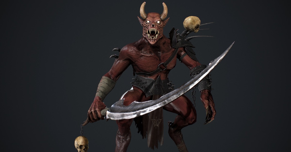 Demon 2 | 3D Characters | Unity Asset Store